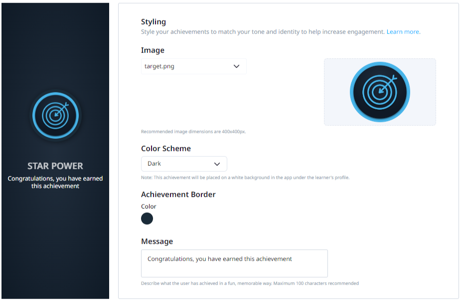 Custom Achievements