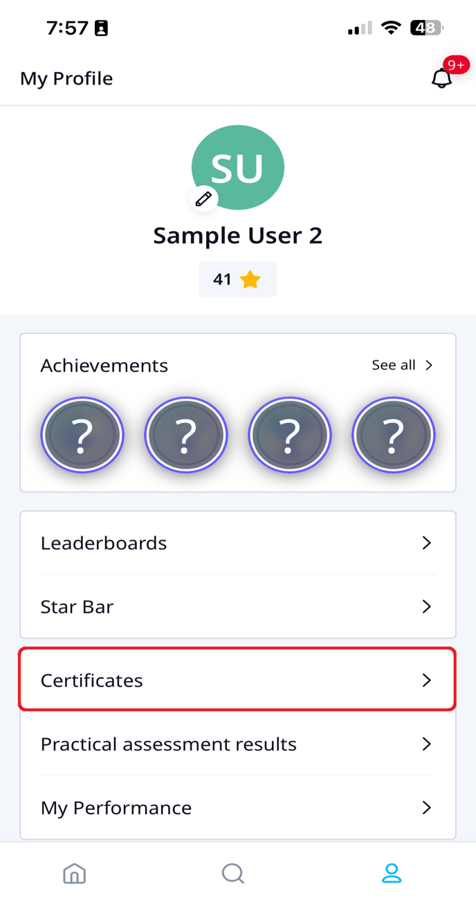 Learner Guide To Accessing Completion Certificates