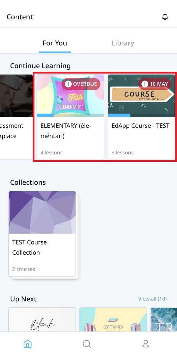 Access and Due Dates for Courses