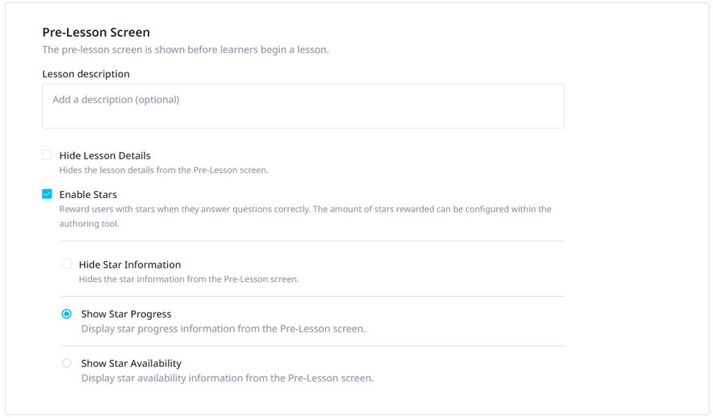Create Quizzes in Lessons