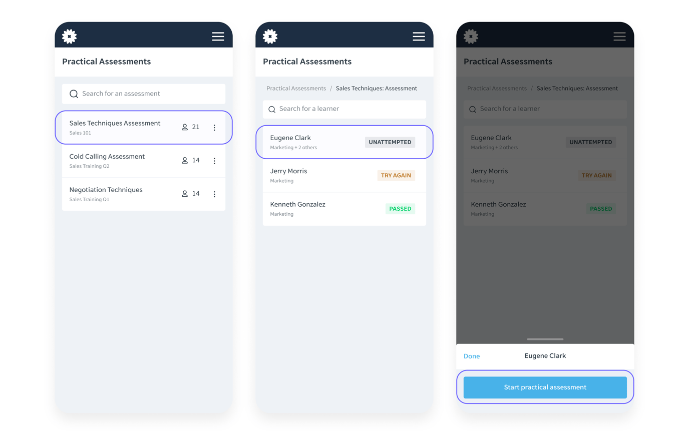 Practical Assessments