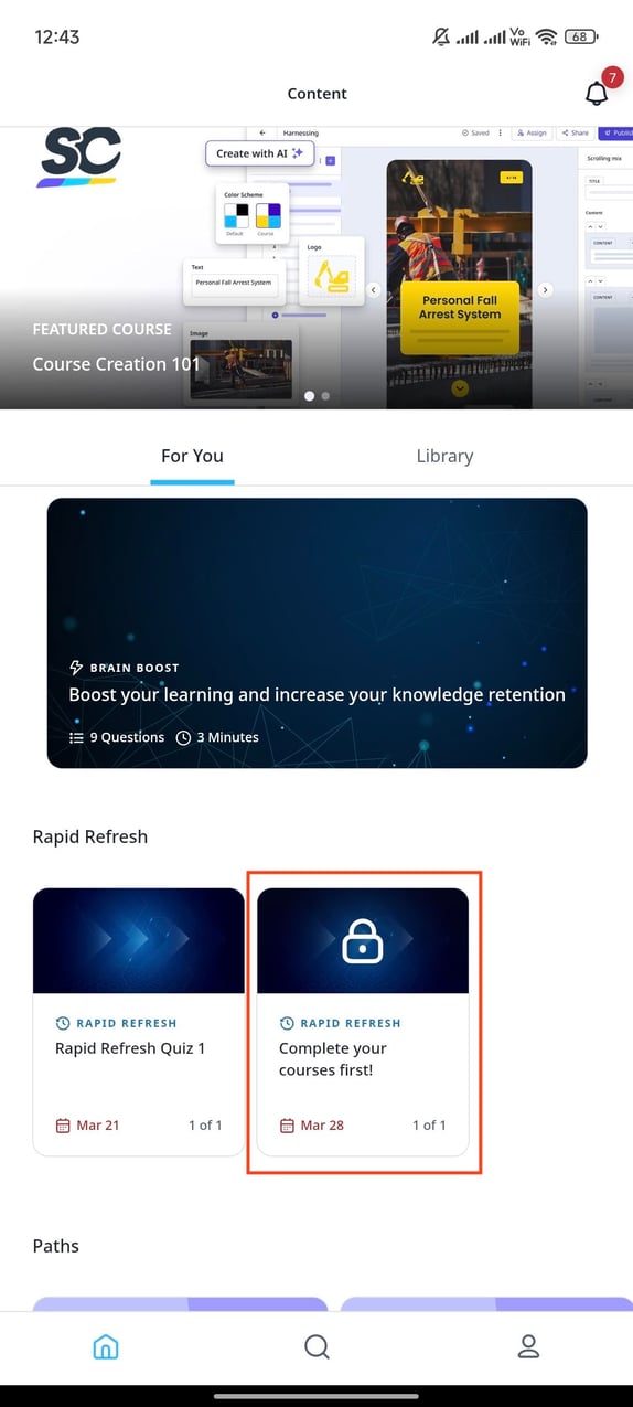Learner Guide to Rapid Refresh