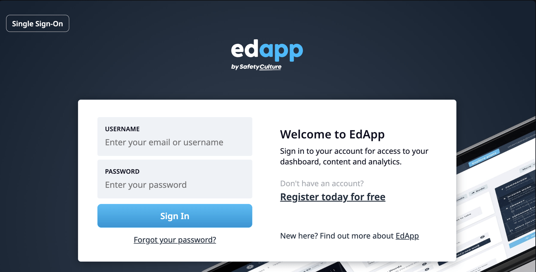 Configure SSO for the LMS (Admin Portal)