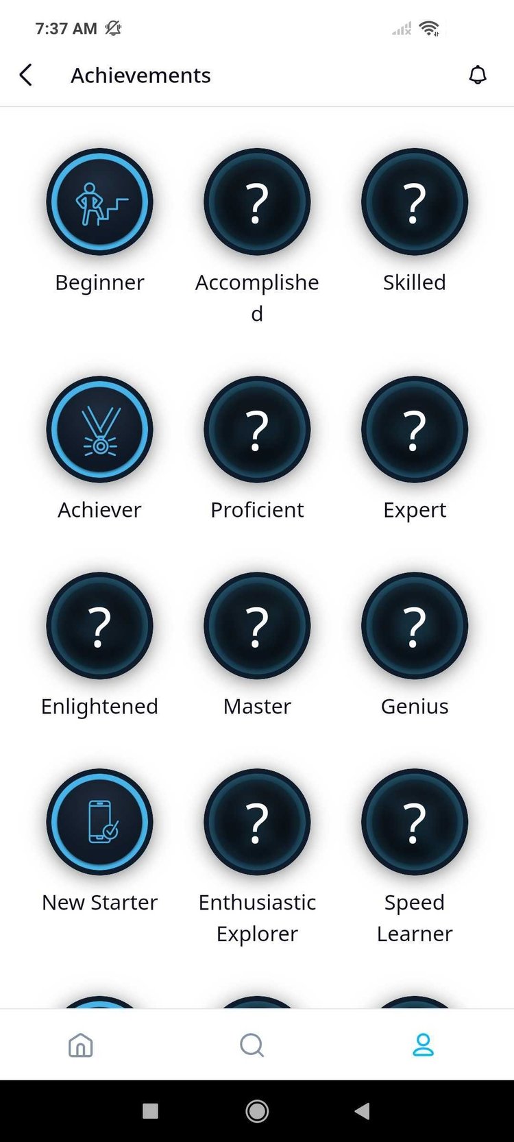 Learner's Guide to Achievements