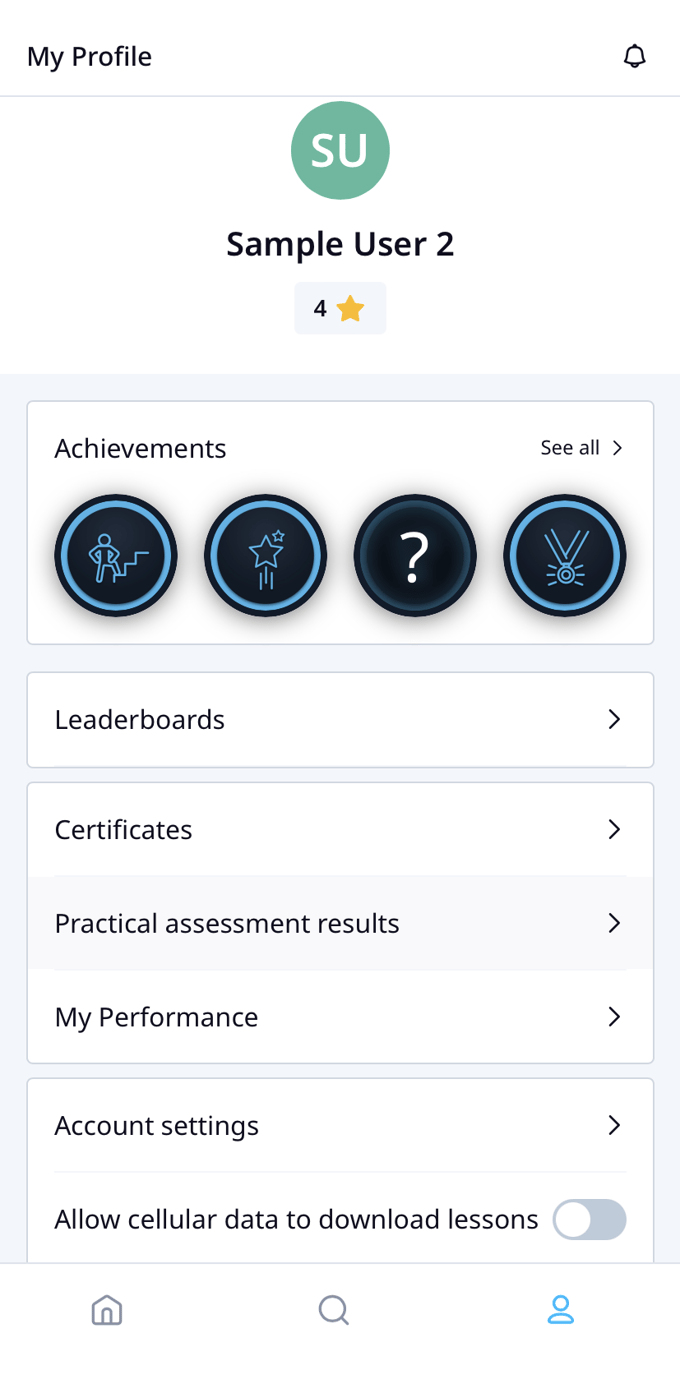 Custom Achievements