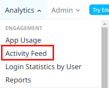 Activity Feed