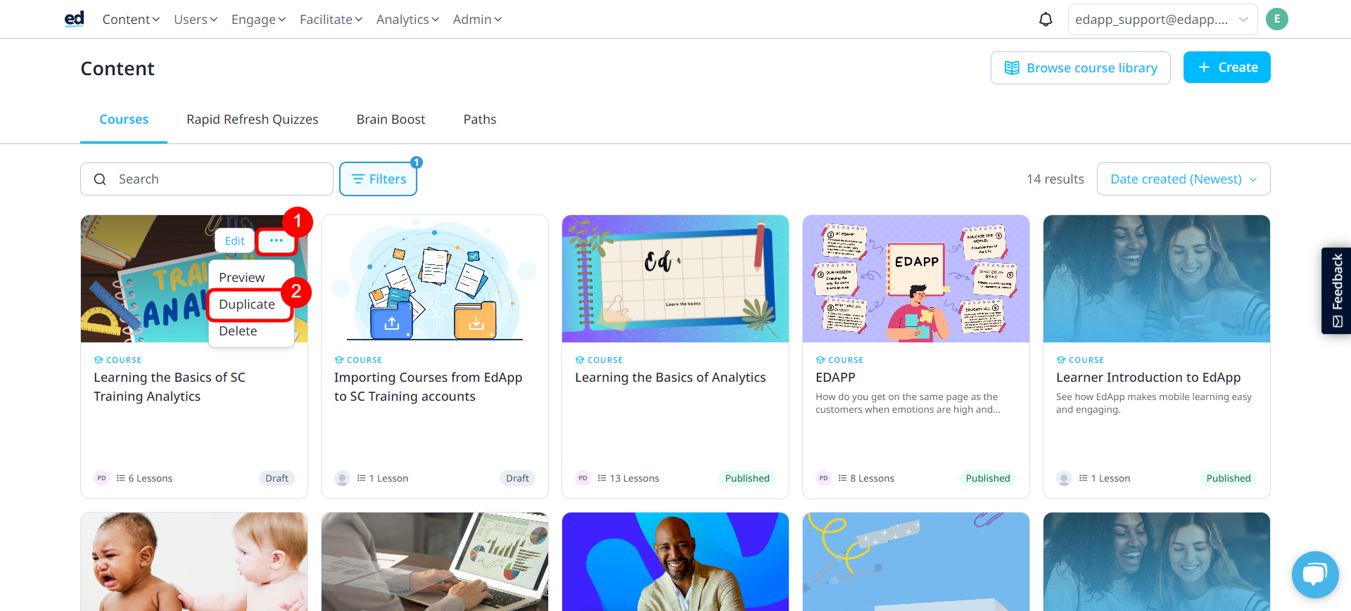 Duplicate, Edit, and Share Your Courseware