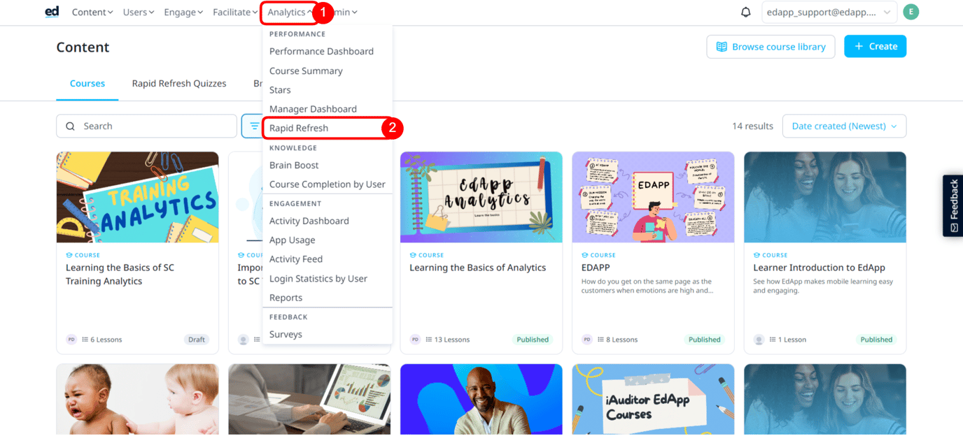 Rapid Refresh Reports