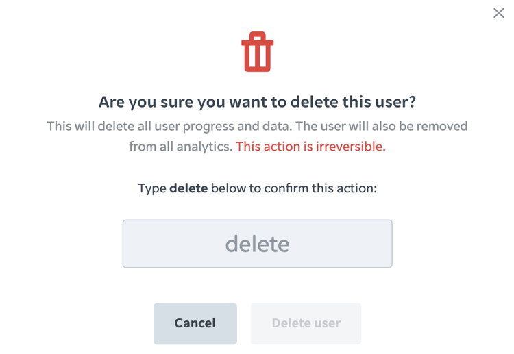 How To Delete A User