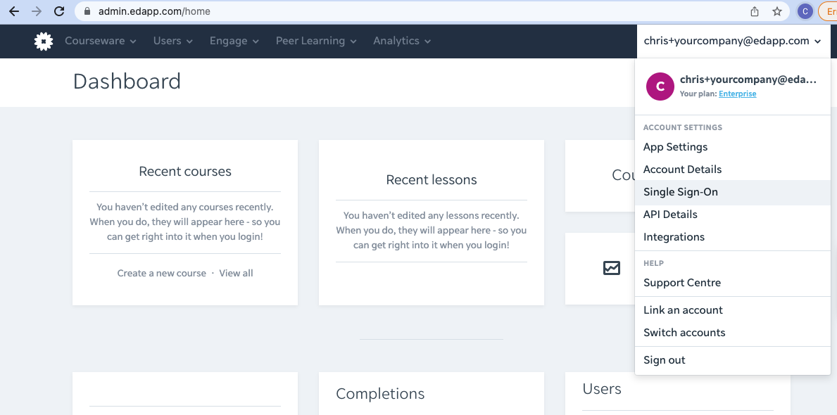 Configuring SSO with Okta